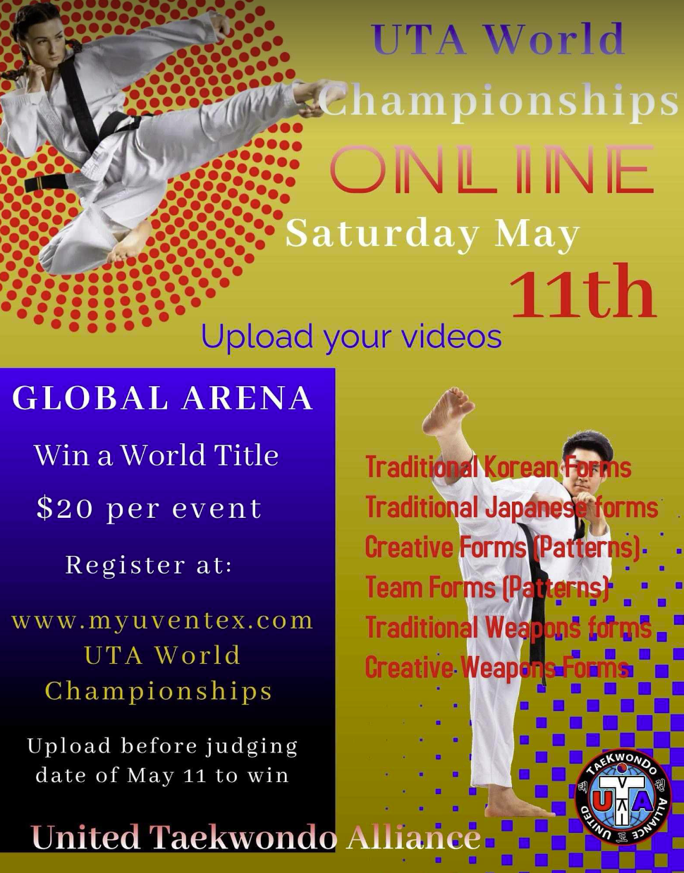 6 new 2024 World Champions! : Desert Tae Kwon Do